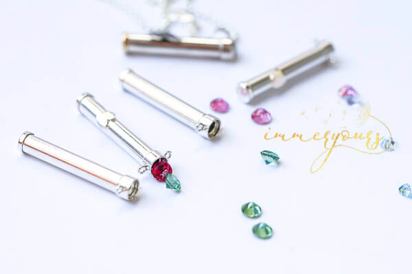 Time Capsule Pendant Bespoke Urn Pendant