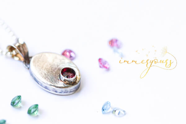 Time Capsule Pendant Bespoke Urn Pendant